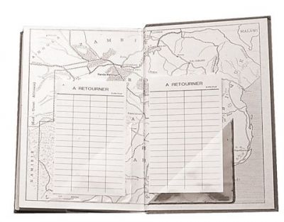 Coins adhésifs porte-fiches cristal lisse 100x100 mm le 100