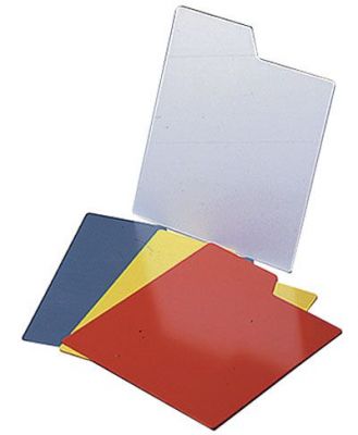 Intercalaires polystyrène choc CD grand format onglet en tête H200xL160 ...