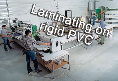Matte lamination rigid PVC 50 cmx70 cm unit