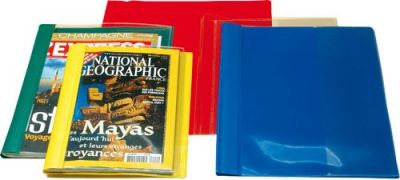 Magazine protector, flexible H255xW185 mm transparent unit