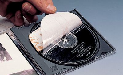 Adhesive CD protectors, 100